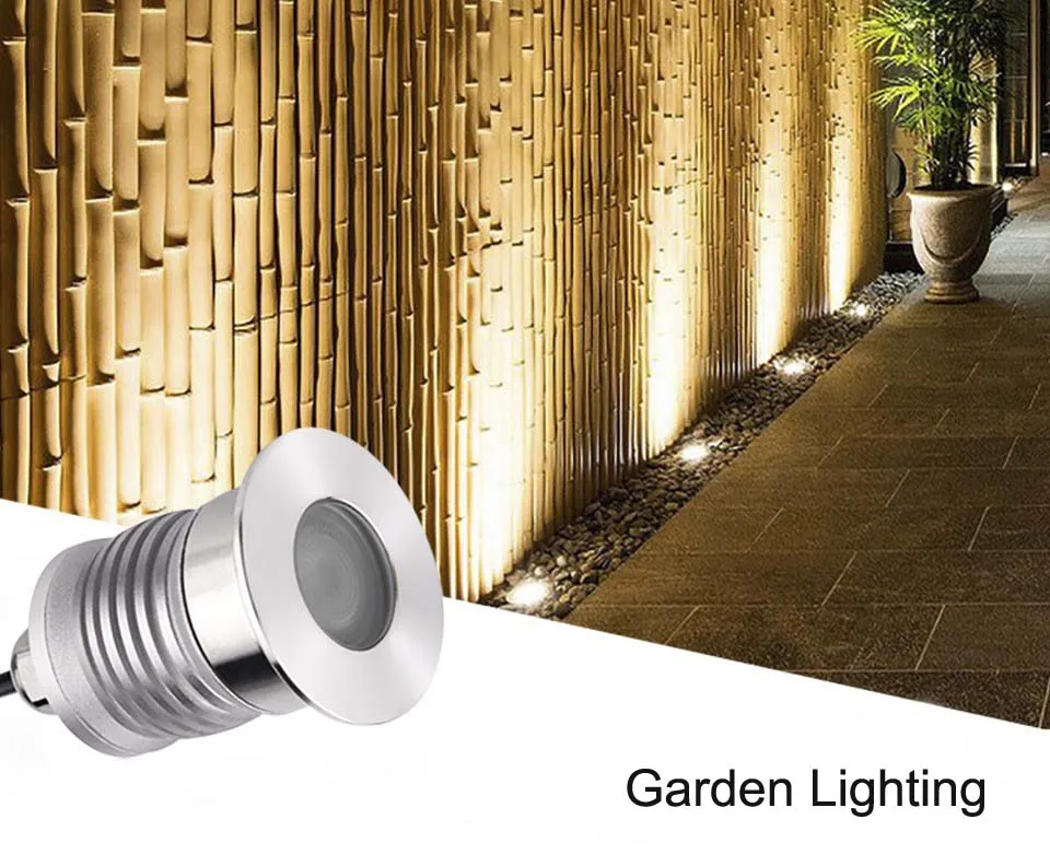 3w 12v 24v Recessed Led Step Stair Light Waterproof Ip67 Outdoor ...