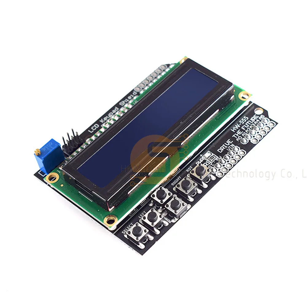 LCD1602 Character LCD Yellow-Green Screen Input/Output Expansion Board ...
