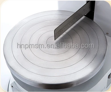 High Efficient Pastry Rotating Icing Smoother Machine
