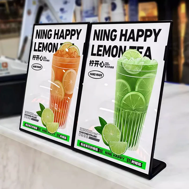 Jinda Acrylic Sign Holders - Durable, Eco-Friendly Display Racks