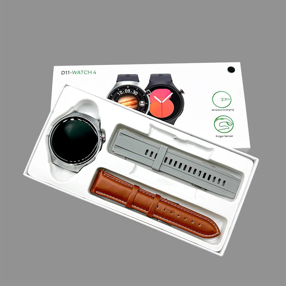 2025 Pro D11-Watch4 Smartwatch for Men | Round Waterproof, HD Display ...