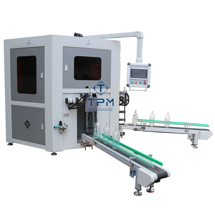 Automatic Multi Color Circular Glass Plastic Bottle Printer