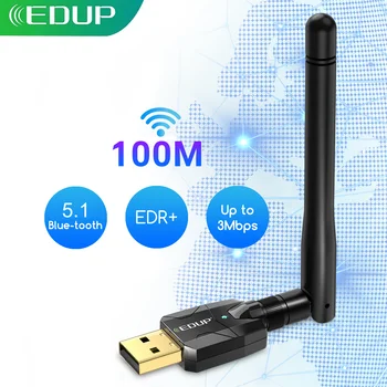 Edup Long Distance Bt5.1 Bluetooth Usb Dongle Realtek Rtl8761b 100m Usb ...