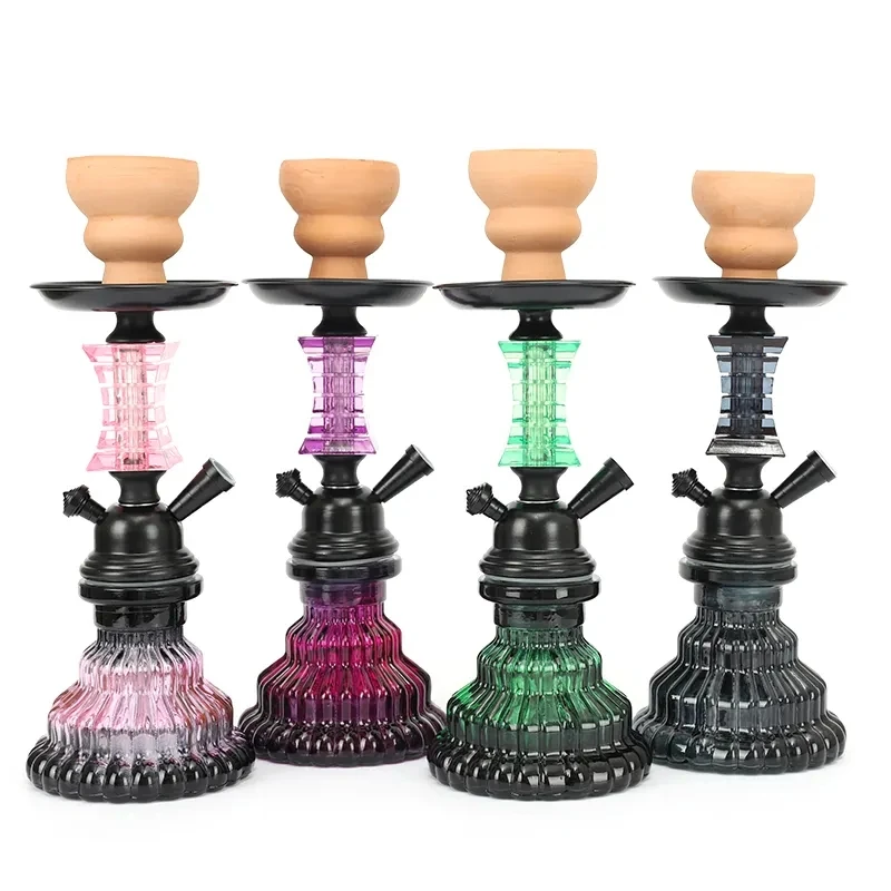Halloween Cheap Mini Hookah Small Arabic Shisha Double Hose Hookah Set ...