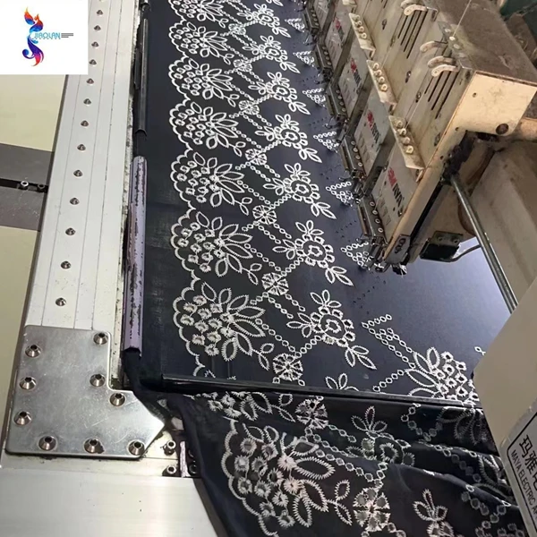 High Density New Designs Fresh Cotton Linen Embroidery Print Ready ...