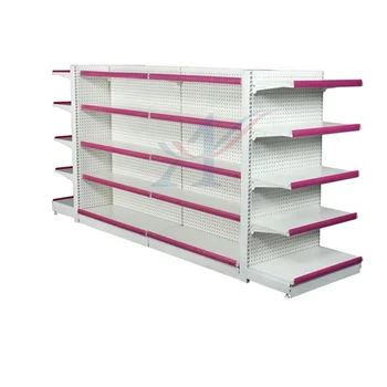 Light Duty Shopping Mall Display Shelf,Grocery Shelf Metal Rack - Buy ...