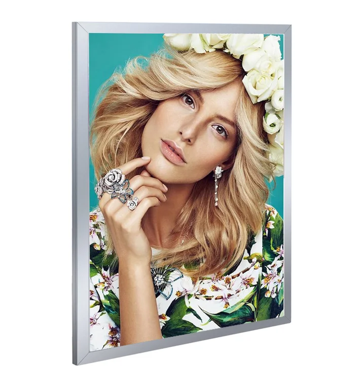 A0 A1 A2 A3 A4 Slim Led Light Advertising Box Aluminium Snap Led Poster Frame - Buy Led Poster ...