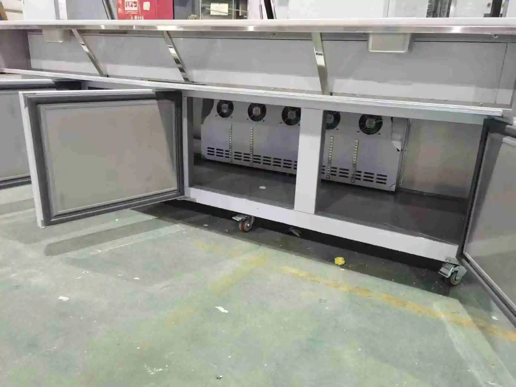 Restaurant Heating and Cooling Buffet Counter Design Bain Marie Buffet ...