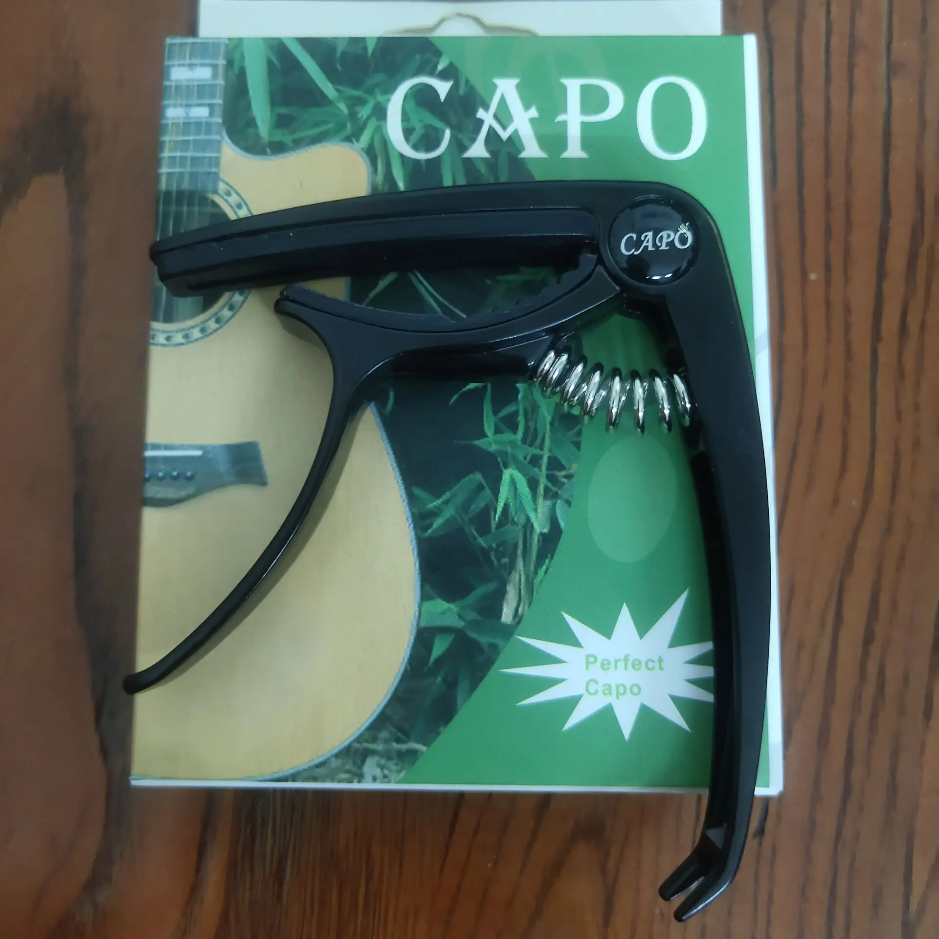 Factory Supply Guitar Capo Wood Colors Acoustic Electric Classical ...