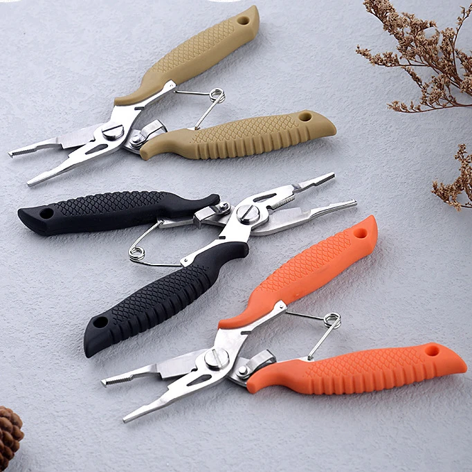 X408l Newest Stainless Steel Braided Line Cutter Opening Jaws Mini Split Ring Pliers - Buy ...