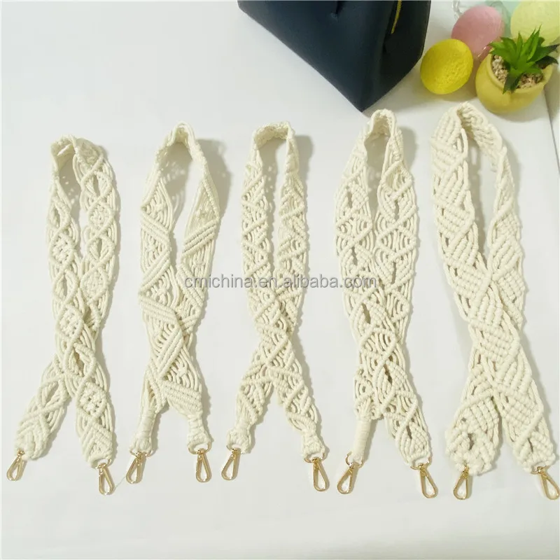 39 Inch Long Phone Case Strap Macrame Bag Strap Cross Body Knot Straps ...