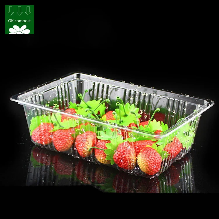 Oem Service 100% Pla Biodegradable Plastic Sushi Food Packaging ...