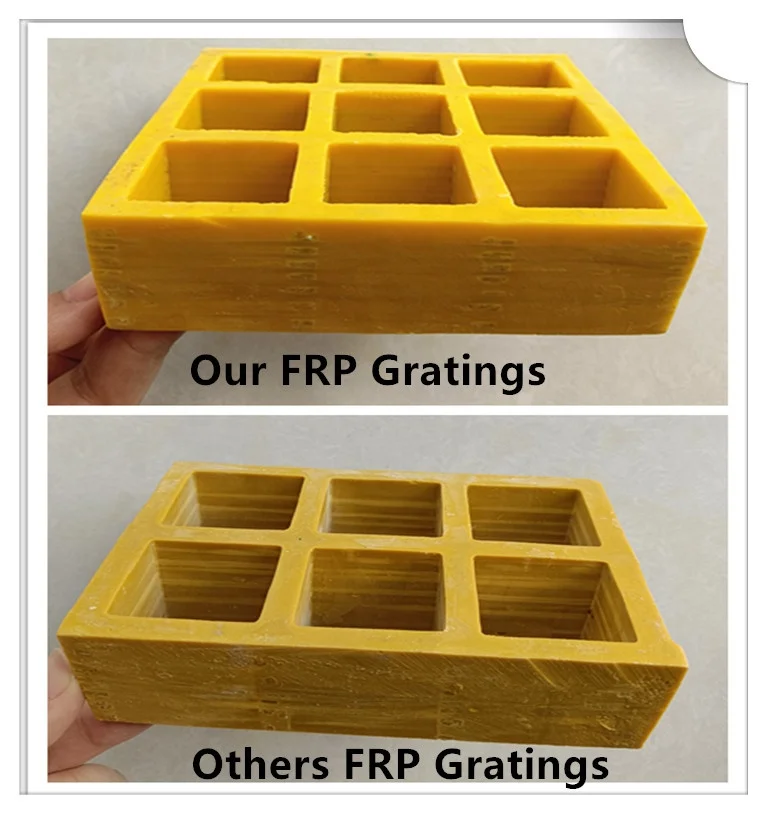 Hot Sale Grp/frp Plastic Molded Grating Outdoor Drain Grates Trench ...