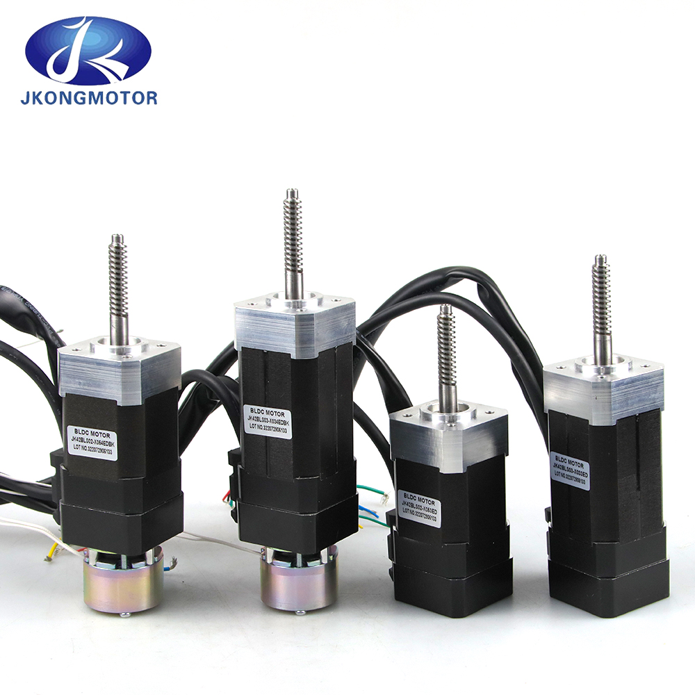 48v 24v 12v Bldc Brushless Dc Motor Heavy Duty Nema17 42mm Linear Bldc ...