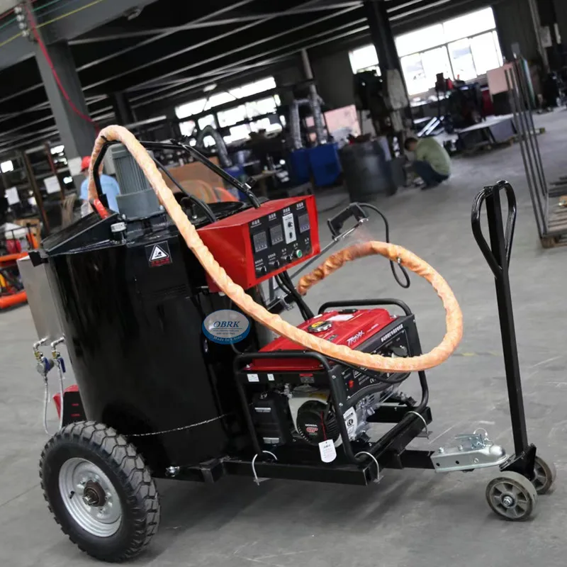 Hand Pushed Asphalt Grouting Machine Road Crack Sealing Machine for ...