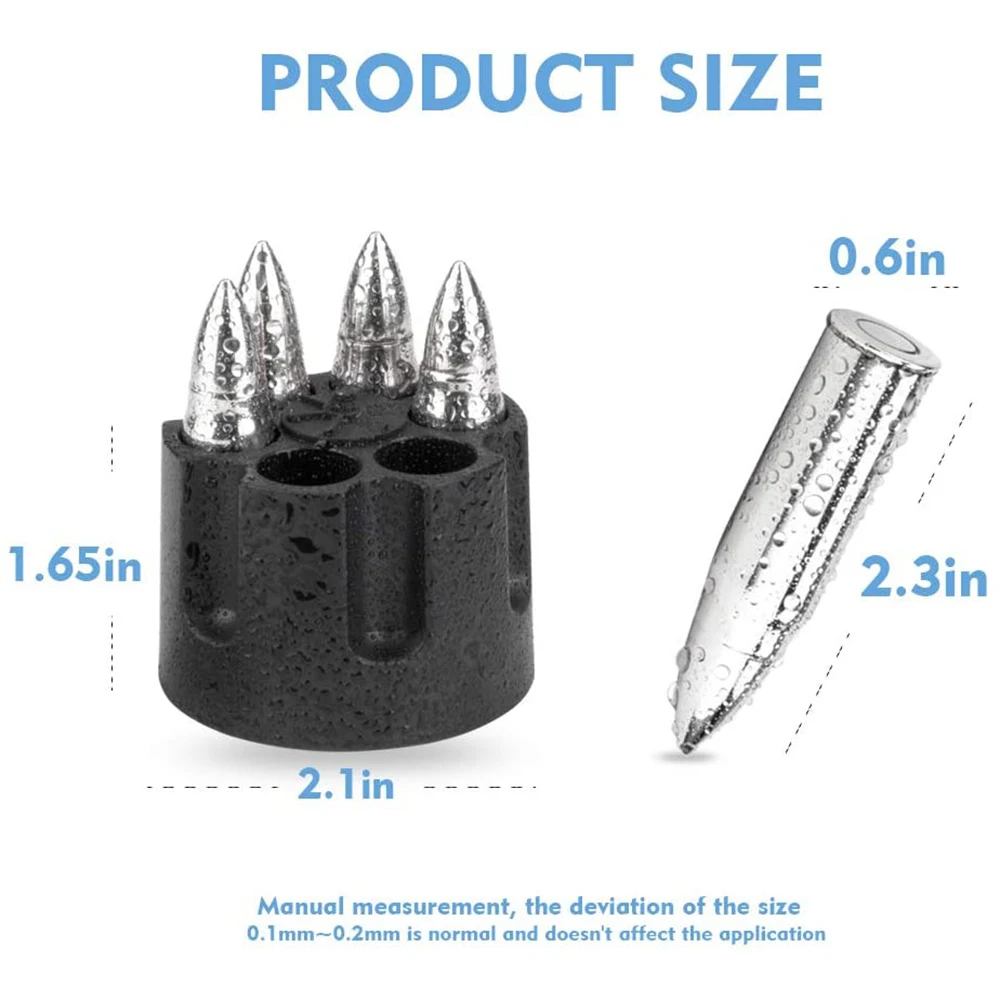 Hot Sale Good Quality Ecofriendly Stainless Steel Ice Cube Bullet ...