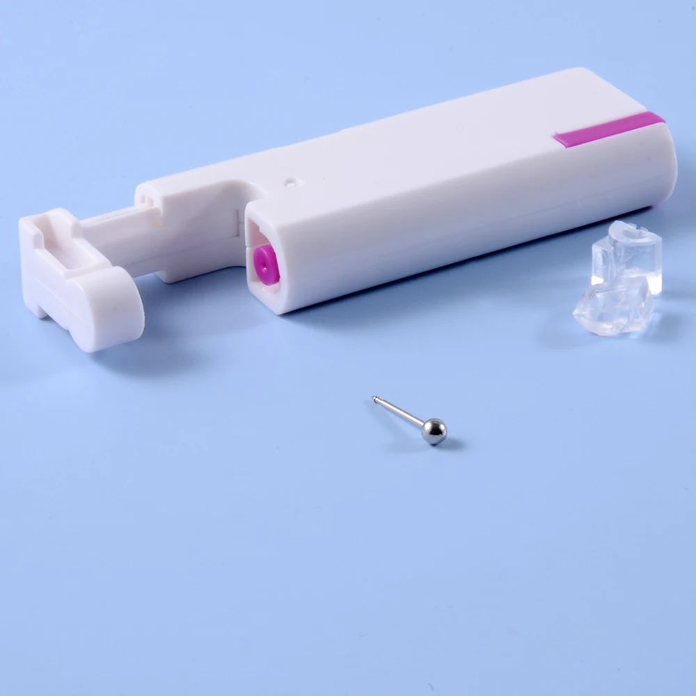 Disposable Aseptic Household No Pain Ear Piercing Gun Portable Ear ...
