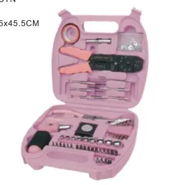 70 Pcs Low Price Pink Women Tool Set For Promotion Gift - Buy Lady Tool ...