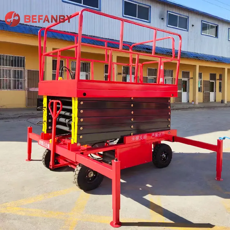 Heavy Duty Warehouse 800kg Movable 4-22m Working Platform Lift - Buy ...