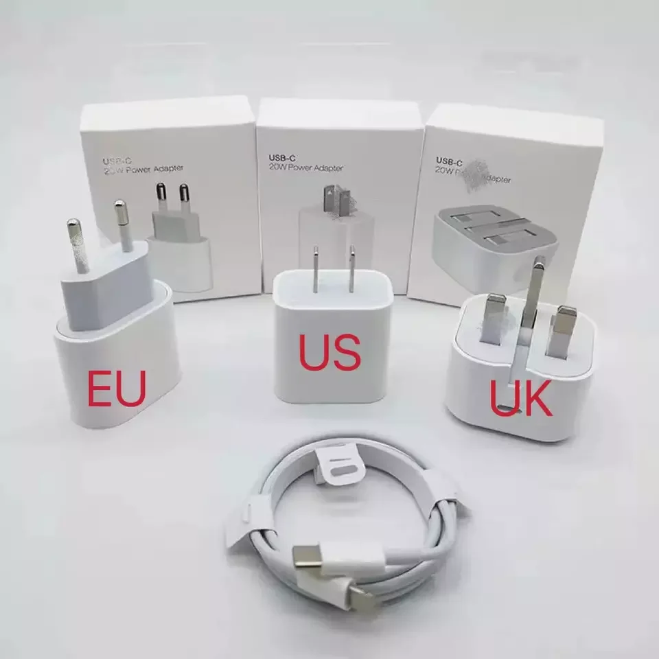 20w 25w 50w Super Fast Charger Original Uk Us Eu Pd Wall Charger Usb-c ...