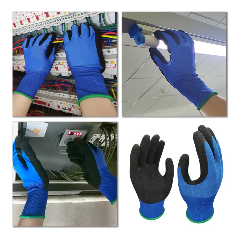 Cheap Ultra Thin Nitrile Electric Low Voltage Safety Gloves