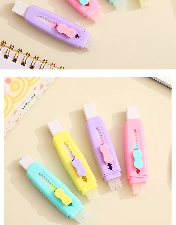 Cute Candy Macaron Children Retractable Eraser - Tochain Eraser