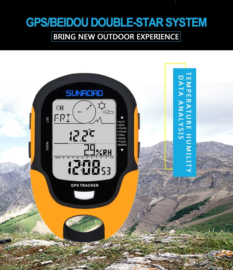 Barometric Meter Digital Compass Hybrid Altimeter Watch