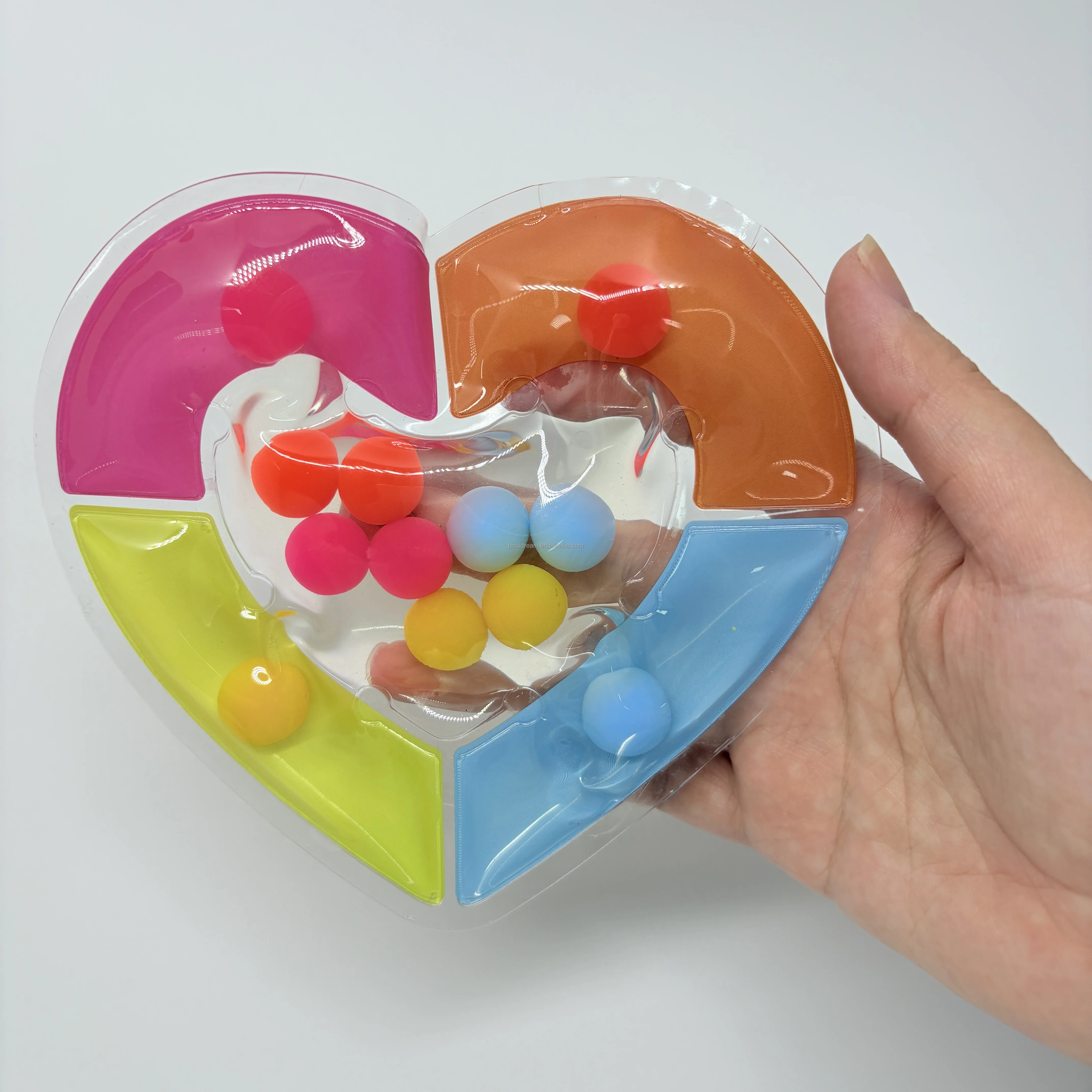 Color Matching Toys Games Flower-shaped Fine Motor Color Sorting Toys ...