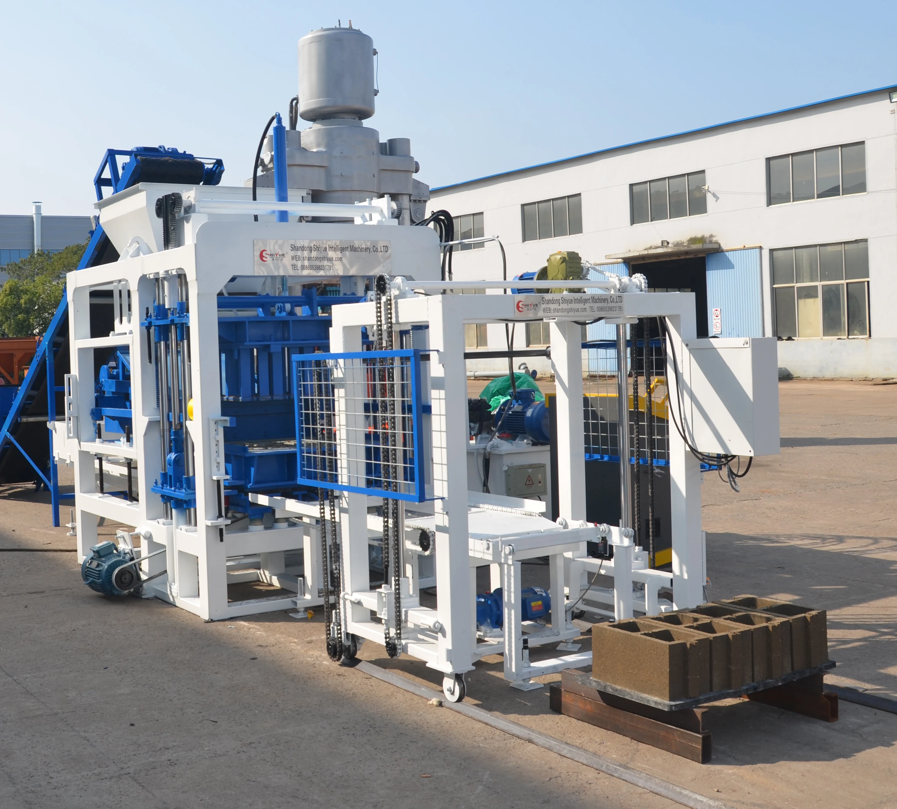 QT4-15 Automatic Block Construction Manufacturing Machine