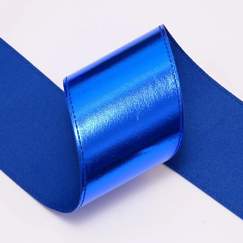 75mm 3inch Custom Gold Solid Foil Hologram Ribbon - Buy Tree Ribbon ...