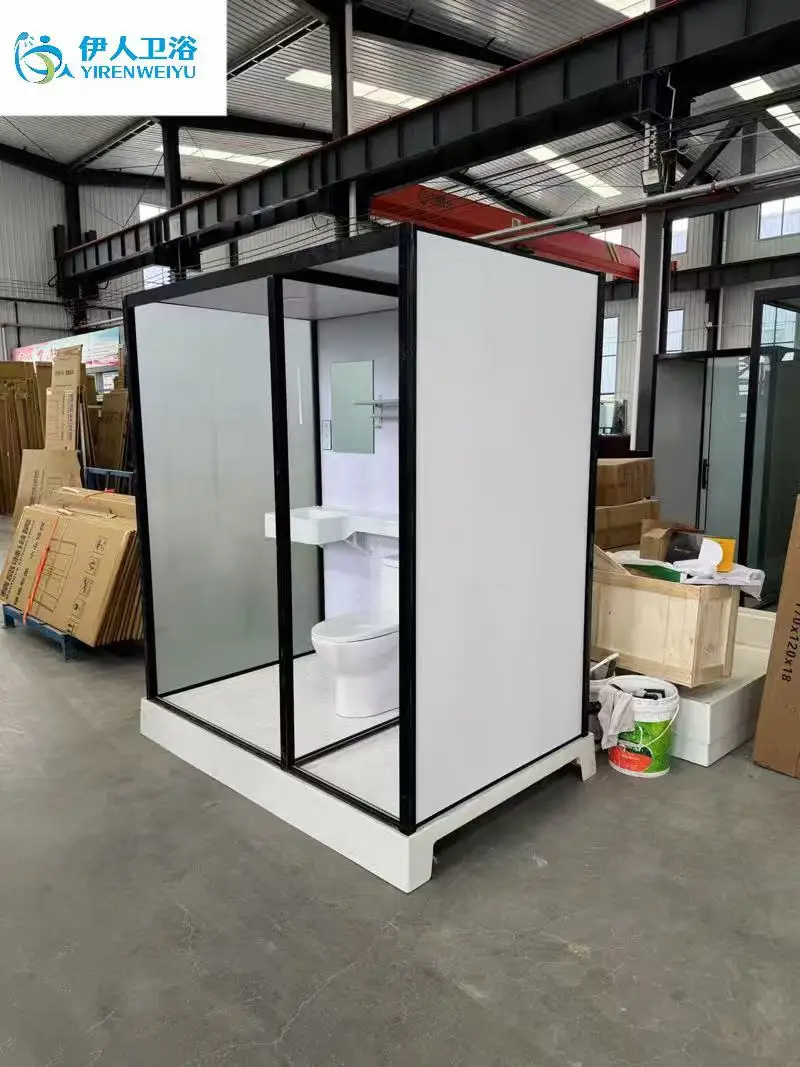 Luxury Shower Cabin | Complete Prefabricated Bathroom Set with Toilet ...