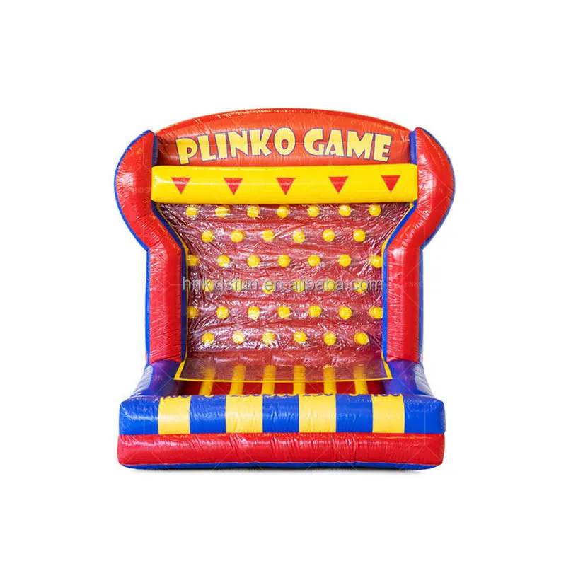 Inflatable Plinko Carnival Game for Outdoor Fun & Play - OEM Available