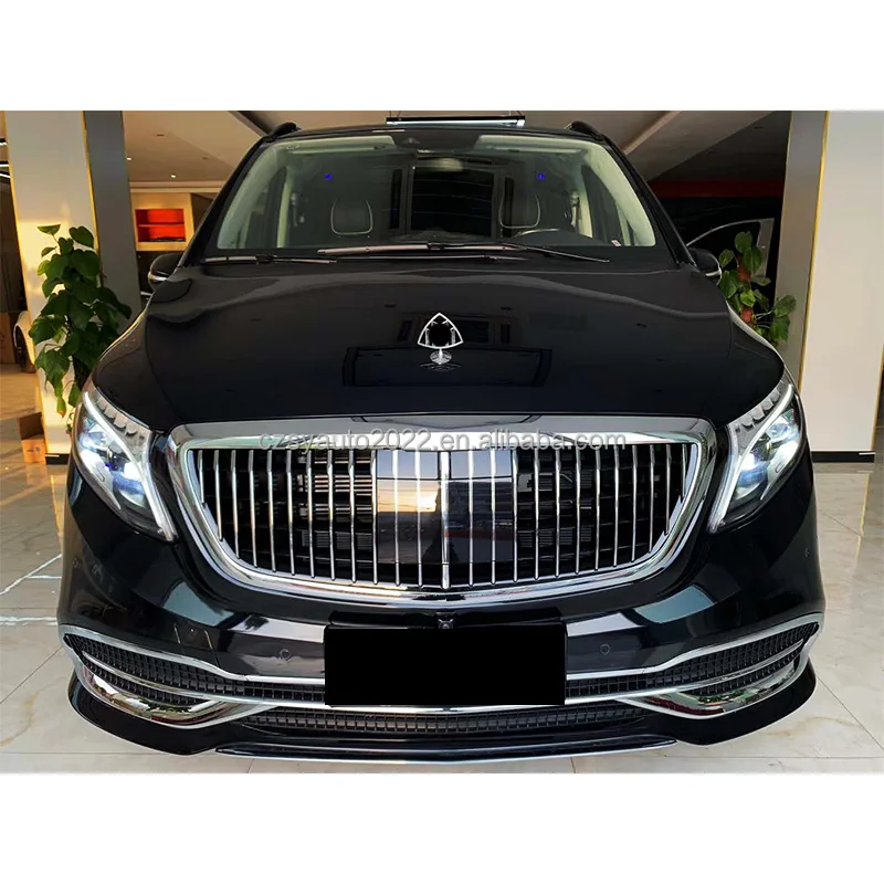 Body Kit Include Front Bumper Assembly Rear Lip Exhaust For Mercedes ...