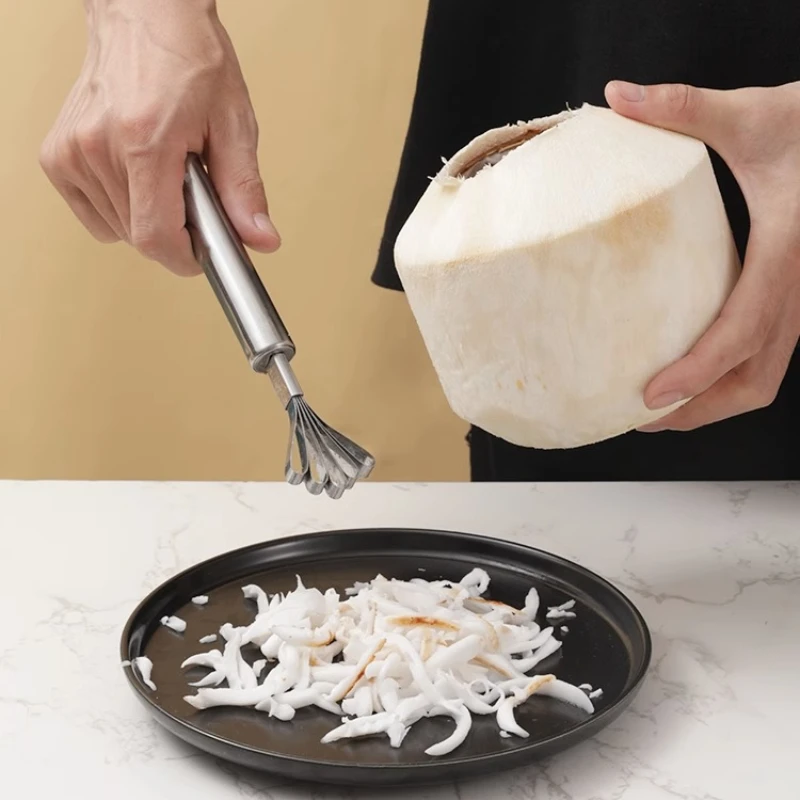Coconut Opener Tool Set Stainless Steel Coco Opener Kit for Coconut ...