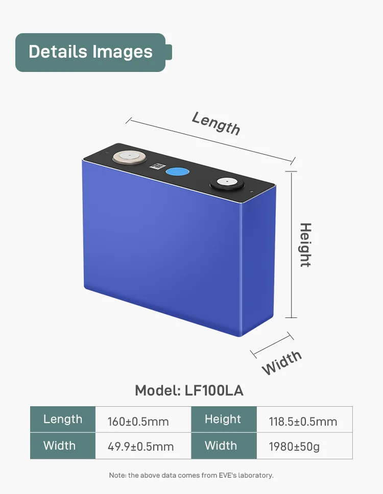 Eve 3.2v 48v 100ah 12v 200ah Lifepo4 Battery 12v 200ah Eu Stock Prismatic Home Ess Power Station ...