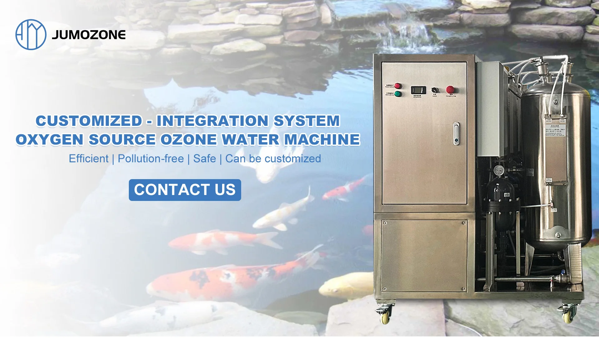 JUMOZONE Industrial Ozone Generator Water Purification Machine for Water Treatment| Alibaba.com