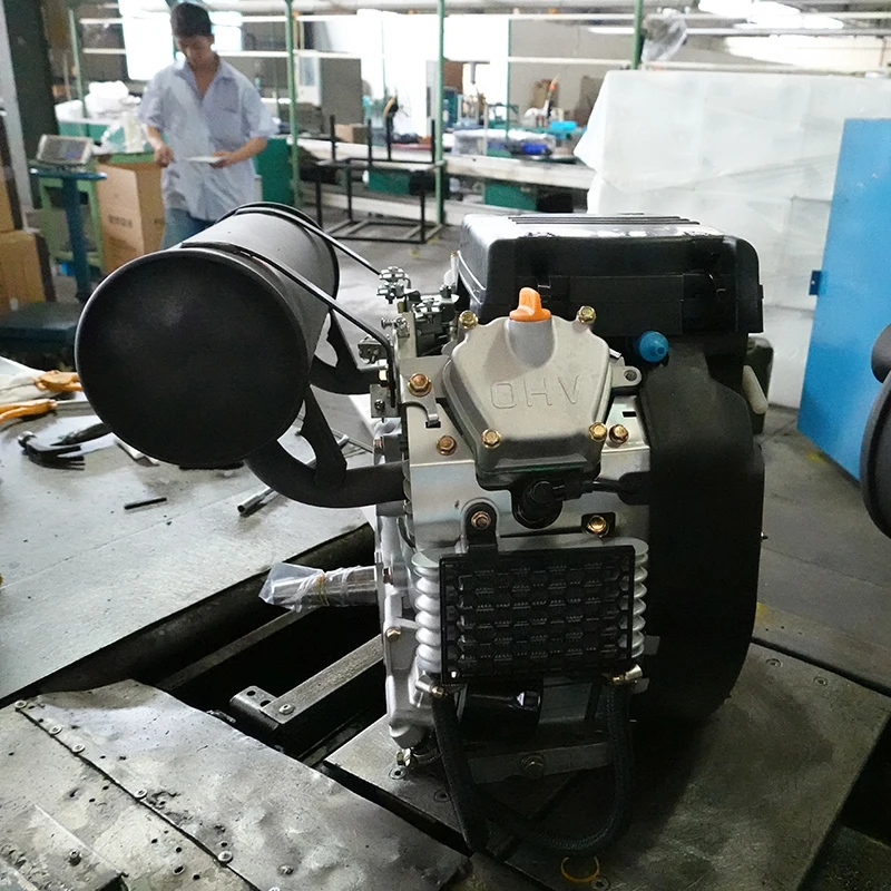 BISON Power 20hp Gasoline Engine - Air Cooled V Twin Motor