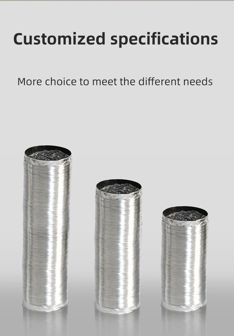Aluminum Flexible Duct HVAC System for Efficient Ventilation
