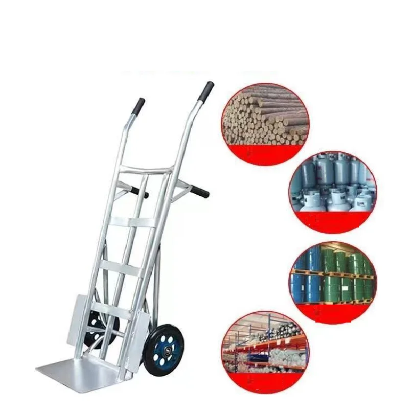 Hand truck trolley cart for carrying goods for agriculture with dual ...