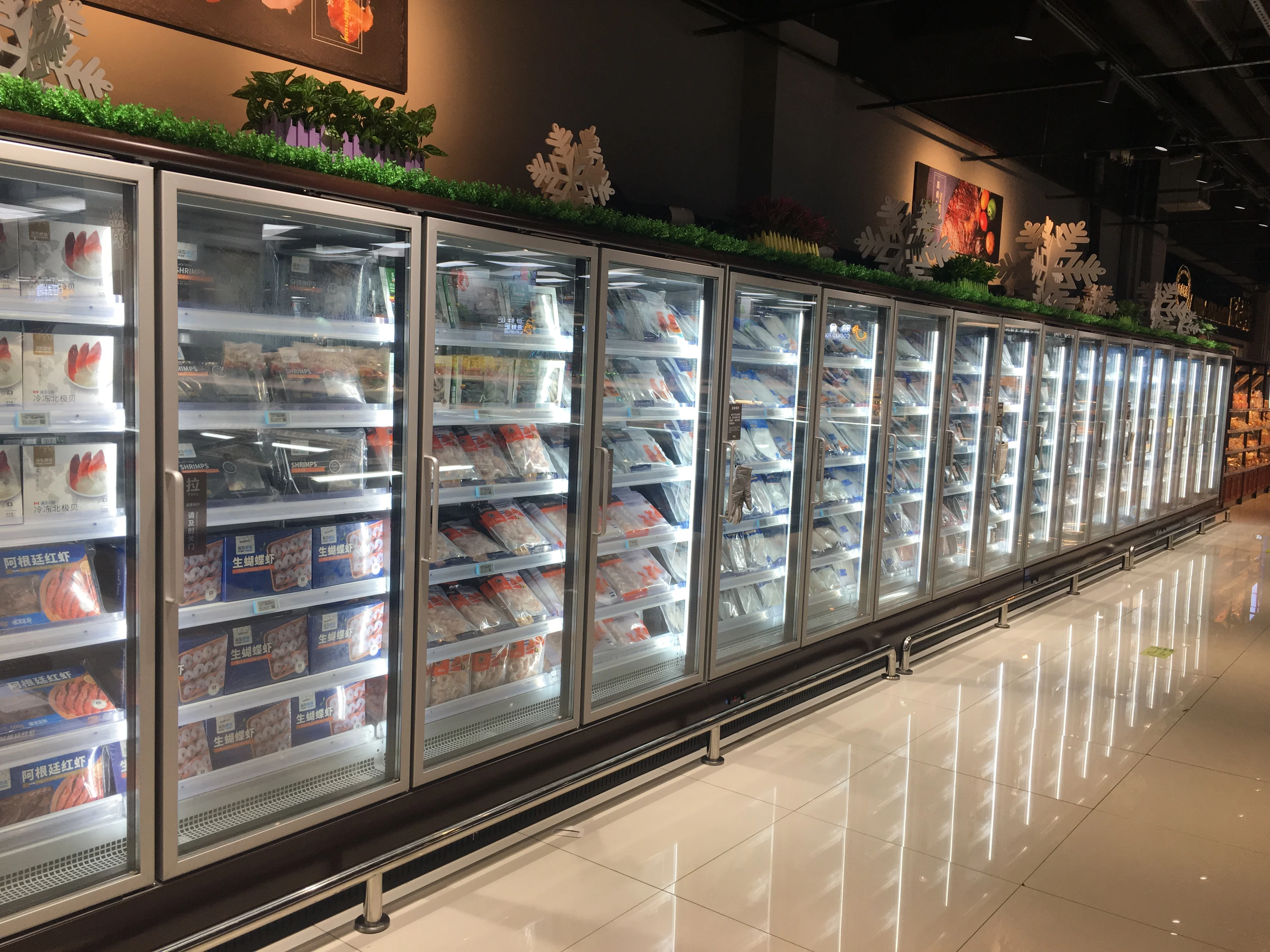 Wholesale Display Juice Fridge Aluminum Frame Glass Door| Alibaba.com