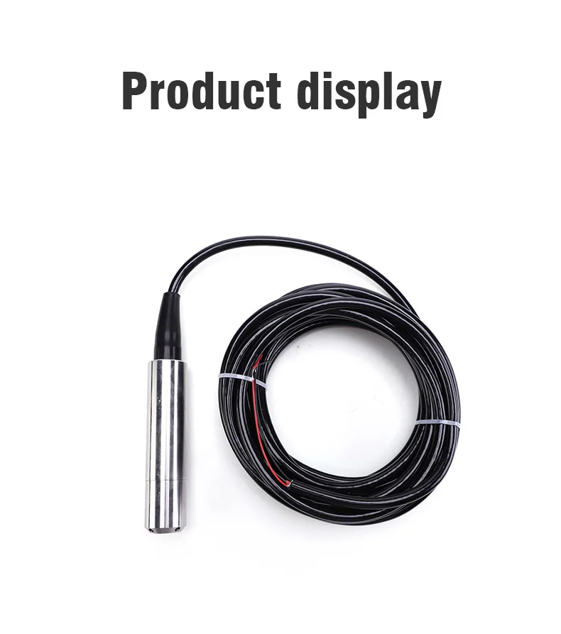 Rs485 Deep Well Depth Measurement Submersible Groundwater Level Sensor ...