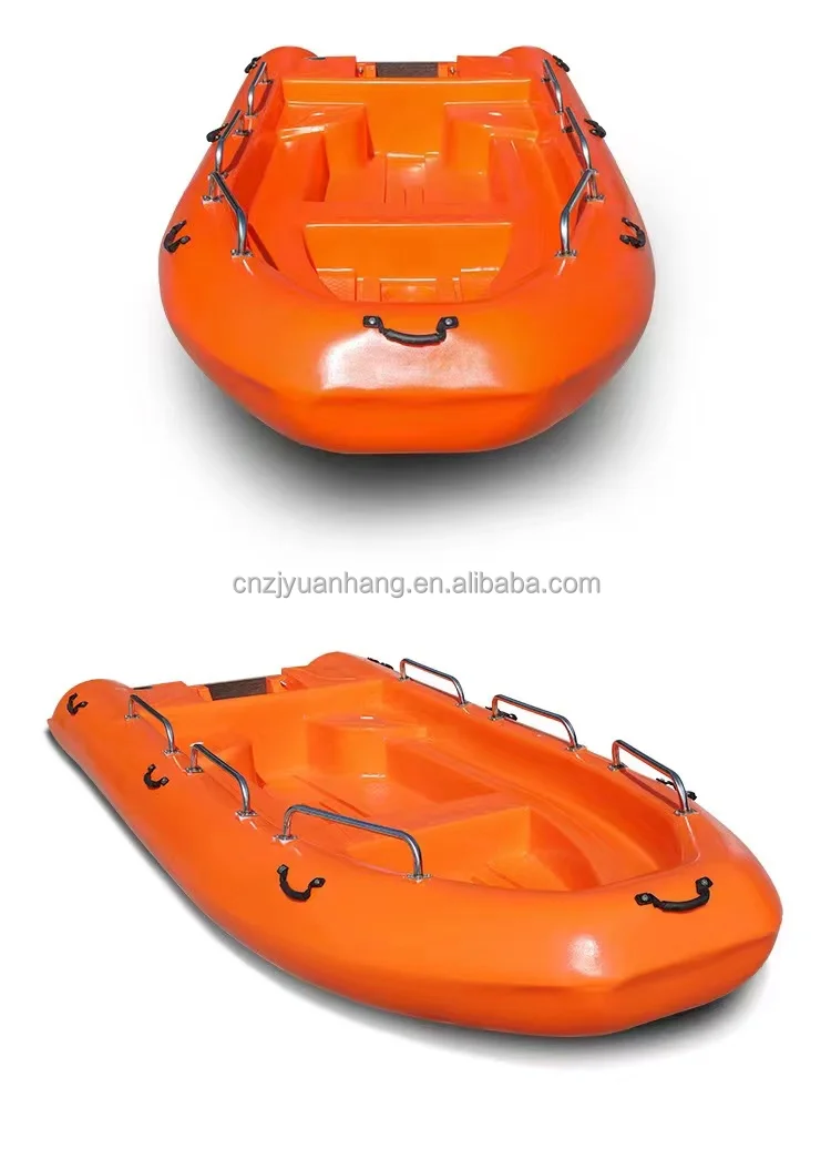 High Quality Double-Deck 4.1meter PE Plastic Fishing Boat