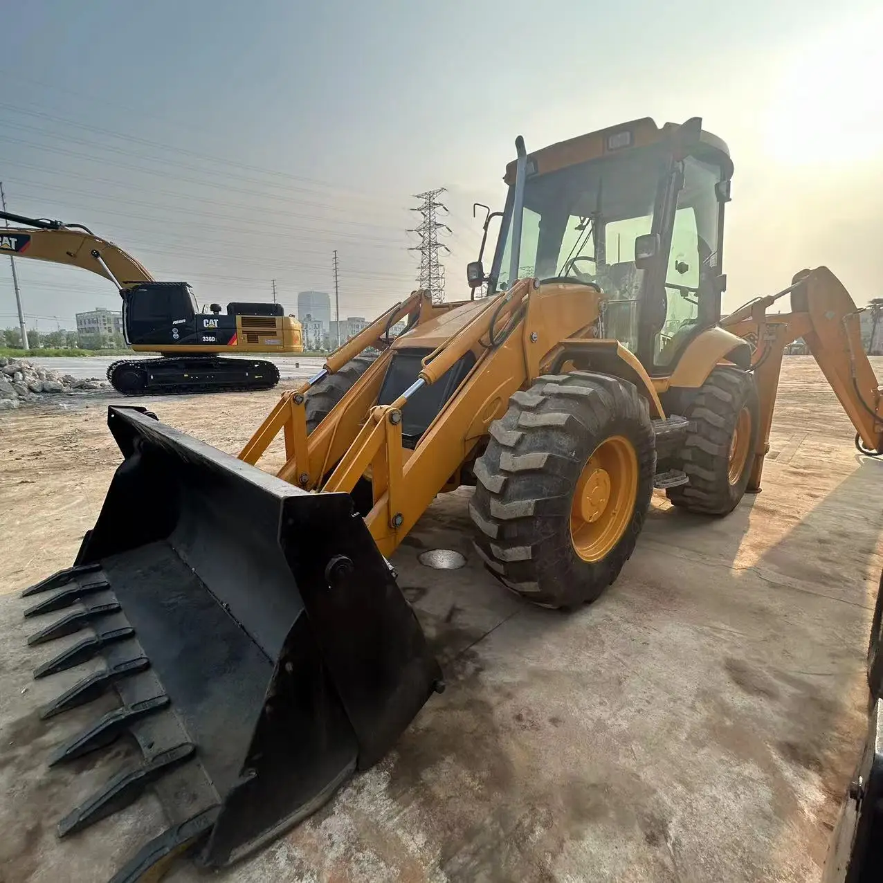 Used JCB 4xc Backhoe Loader 4x4 Wheel 20 Ton Backhoe Loader in High ...