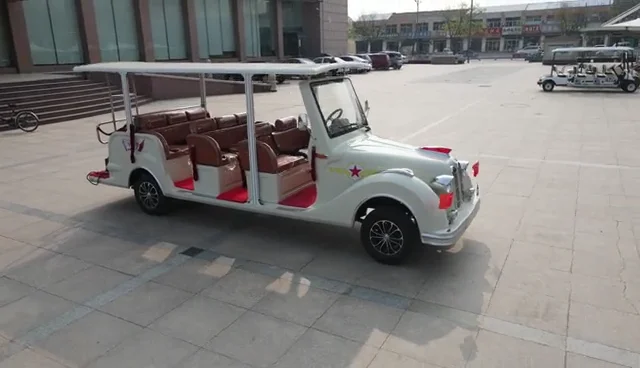 11 Person Electric Classic Vehicle/classic Vintage Electric Sightseeing Bus Car - Buy Romantic ...