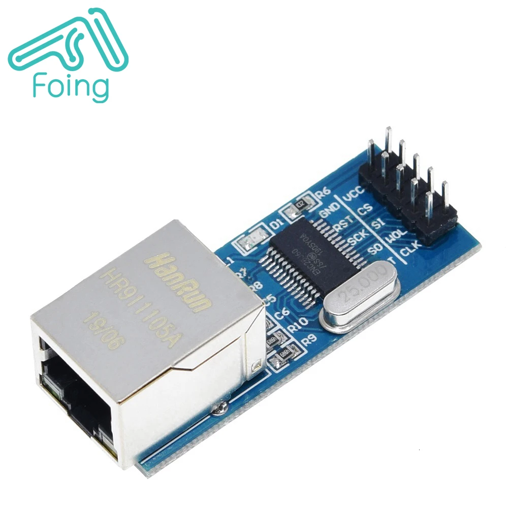 mini ENC28J60 LAN Ethernet network module with SPI Interface| Alibaba.com