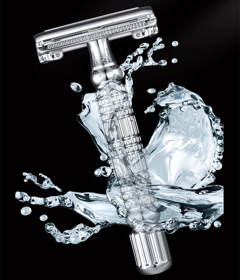 Men's Shaver Butterfly Classic Manual Traditional Double Edge Blade ...