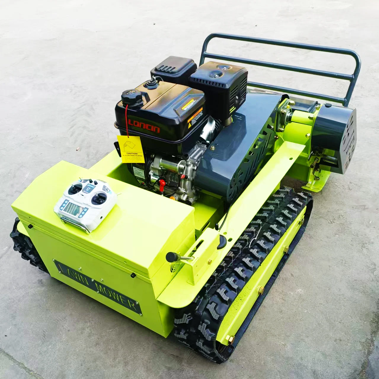 Rubber Crawler Robot Gasoline Lawn Mower - Safe & Efficient
