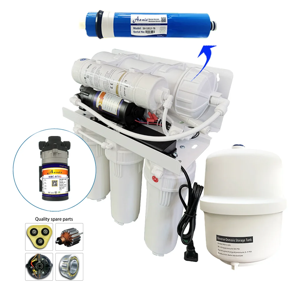 5 Stages Water Filter System - RO Reverse Osmosis Purifier