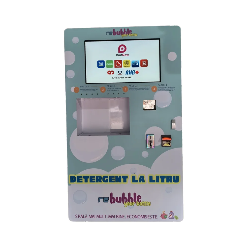 Mastercard & VISA Compatible Coin Operated Vending Machine for Laundry ...