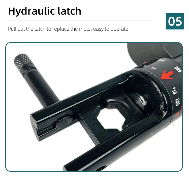 Electric Press Tool for Cable Lugs - ME-240T Hydraulic Pliers